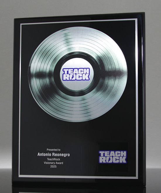 Music Record Award Plaque | Edco Awards