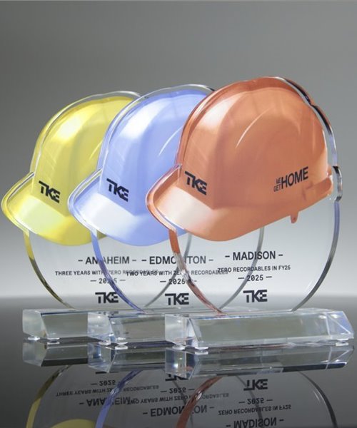 Construction Hard Hat Award | Edco Awards