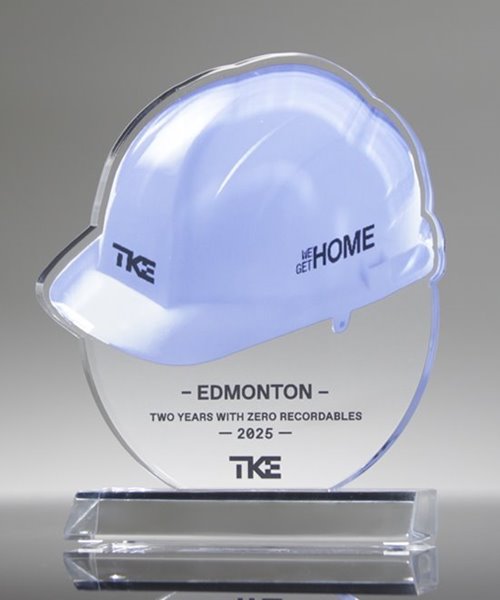 Construction Hard Hat Award | Edco Awards