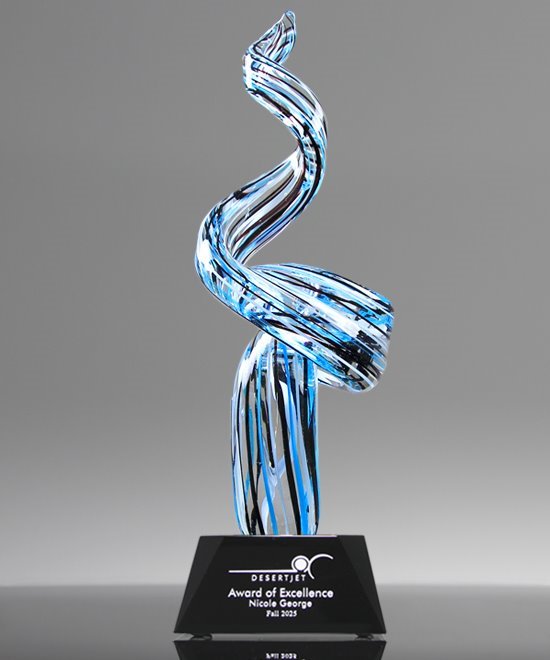Touch the Sky Award | Black Base | Edco Awards
