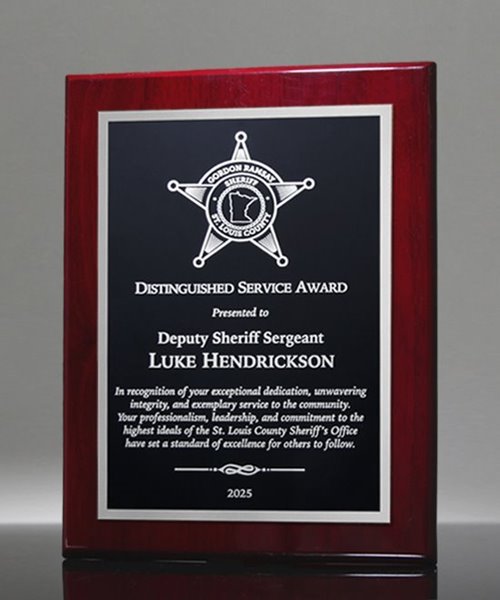 Distinguished Retirement Plaque | Edco Awards