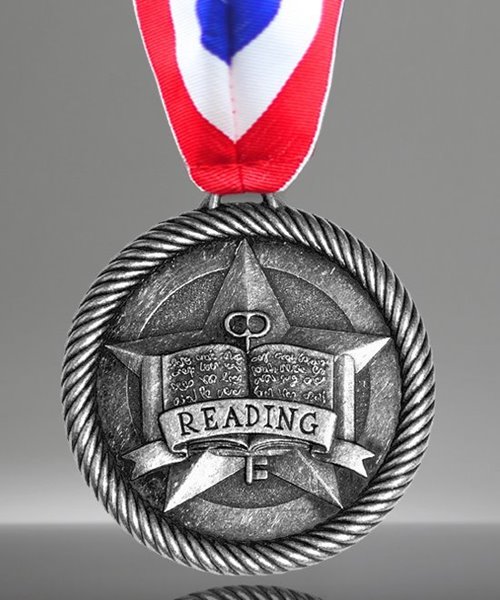 Reading Award Medals | Gold, Silver & Bronze | Edco Awards