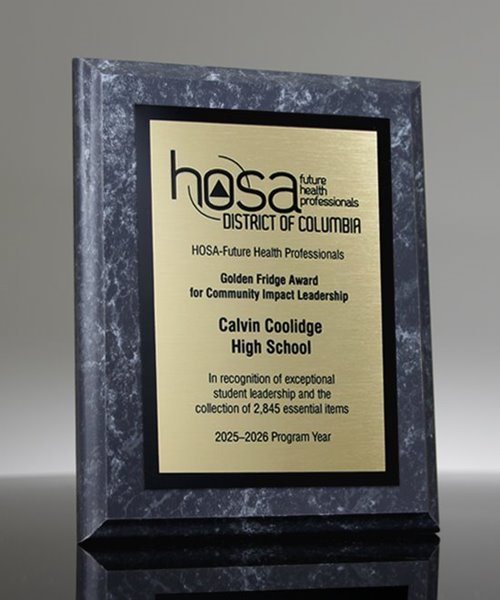 Graystone Gold Plaque | Engraved Award | Edco Awards