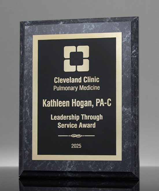 Graystone Gold Laser Plaque | Engraved | Edco Awards