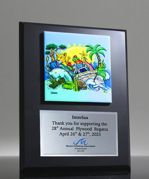 Ceramic Tile Plaque Award | Full Color | Edco Awards