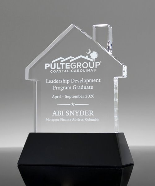 Landmark Crystal House Award | Real Estate Trophy | Edco Awards